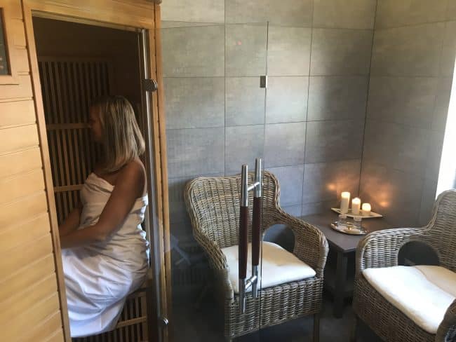 Infrared sauna | Dvůr Stráň